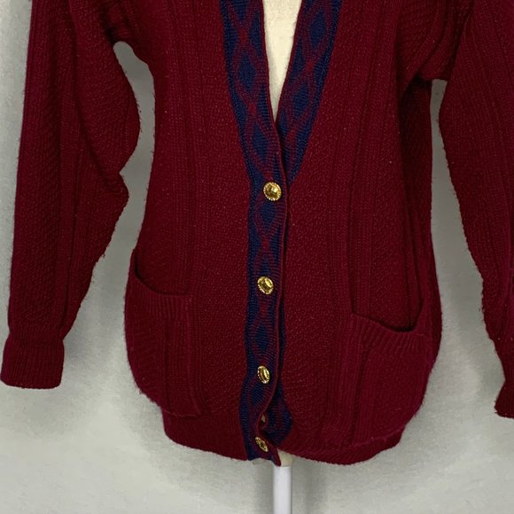 Koret | Sweaters | Vintage 9s Koret Knit Cardigan Sweater 45pe | Poshmark